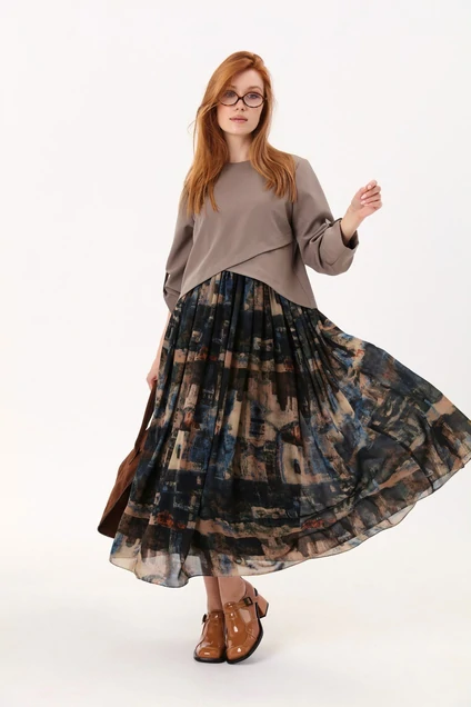 Платье 740-3 NikVa купить в интернет магазине Велесмода